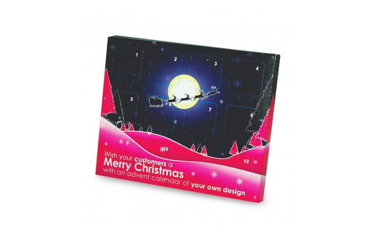 Promotional 12 Days of Christmas Advent Calendar, Personalised by MoJo ...