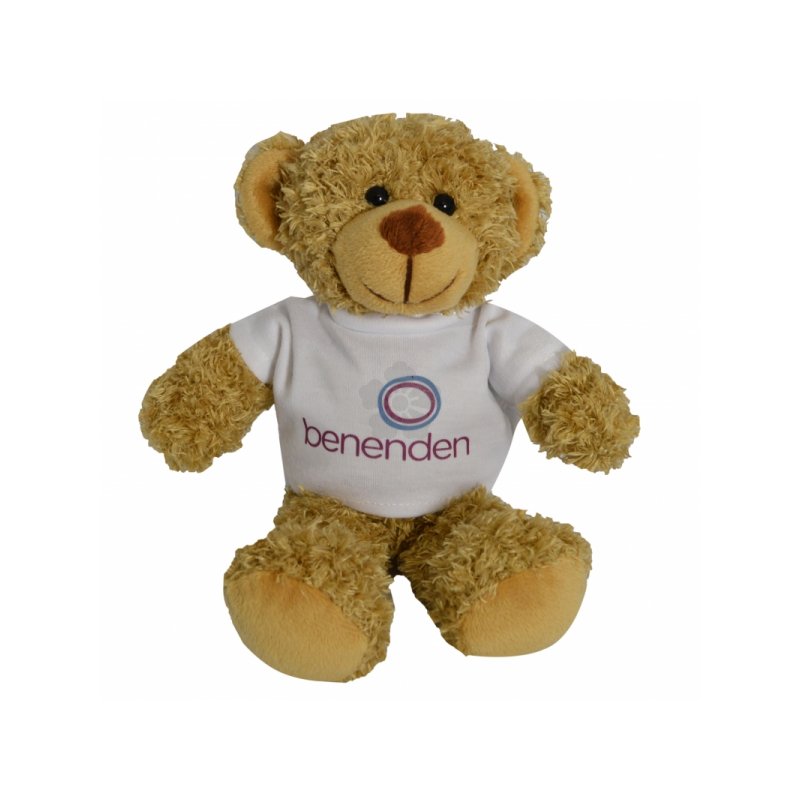 Promotional 20cm Harrison Bear with T-Shirt, Personalised by MoJo ...