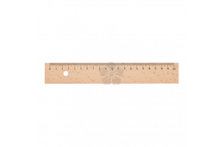 Promotional 20cm Wooden Ruler, Personalised by MoJo Promotions