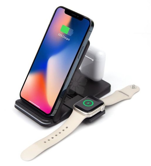 Promotional 3 in 1 Charging Stand, Personalised by MoJo Promotions