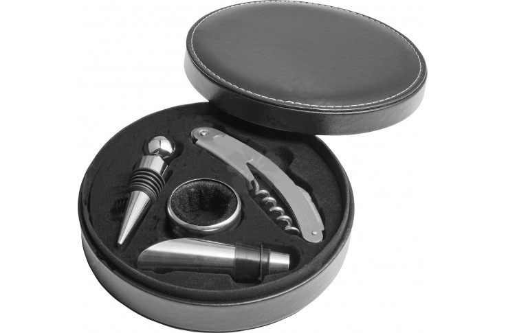 Promotional 4-Piece Wine Set, Personalised by MoJo Promotions