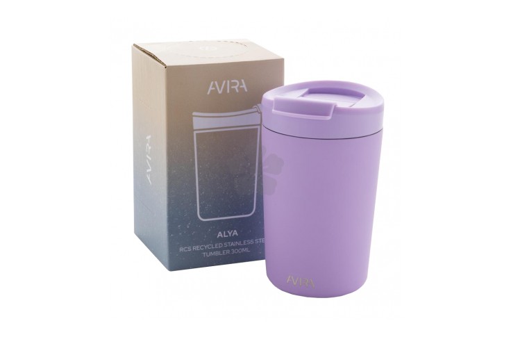 Promotional Avira Alya 300ml Re-steel tumbler, Personalised by MoJo ...