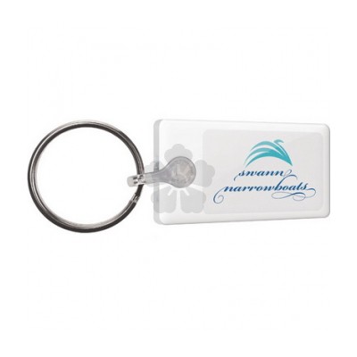 Promotional Bespoke Shape Domed Vinyl Keyrings, Personalised by MoJo ...