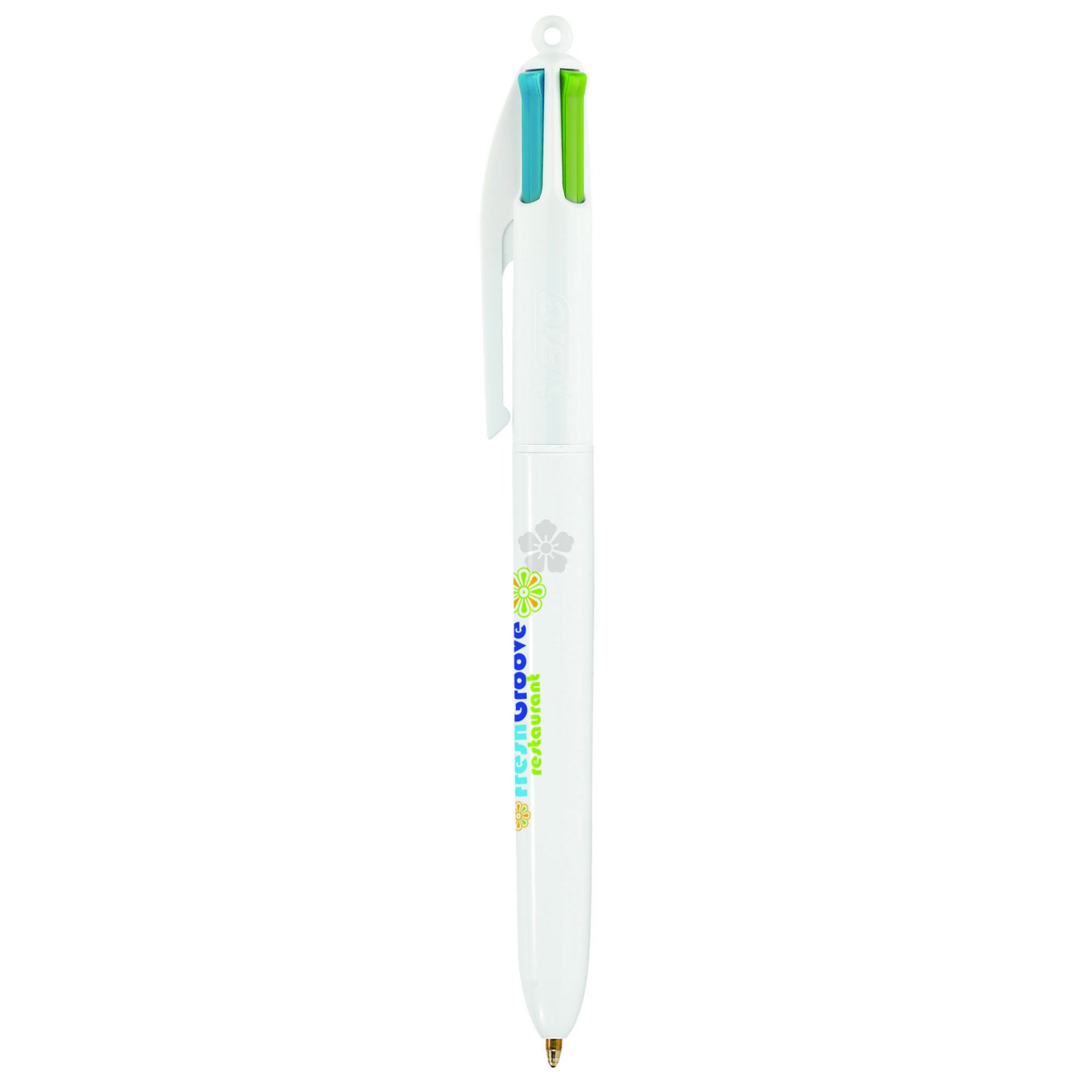 Promotional BIC 4 Colour Fashion Pen, Personalised by MoJo Promotions