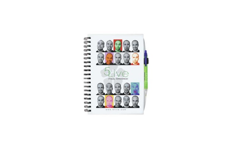 Promotional BIC Notebook With Chipboard Cover, Personalised by MoJo ...