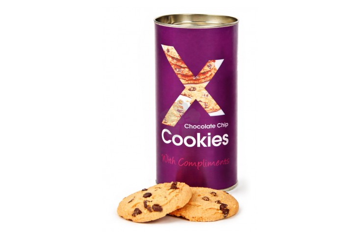Promotional Biscuit Tube, Personalised by MoJo Promotions