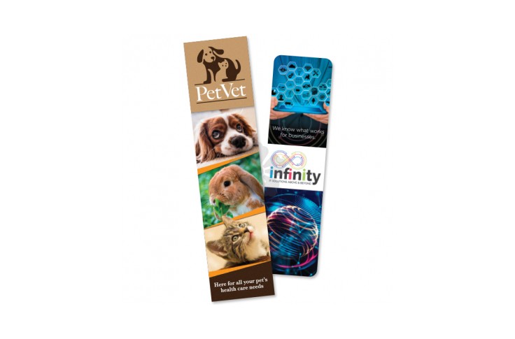 Promotional Card Bookmark, Personalised by MoJo Promotions