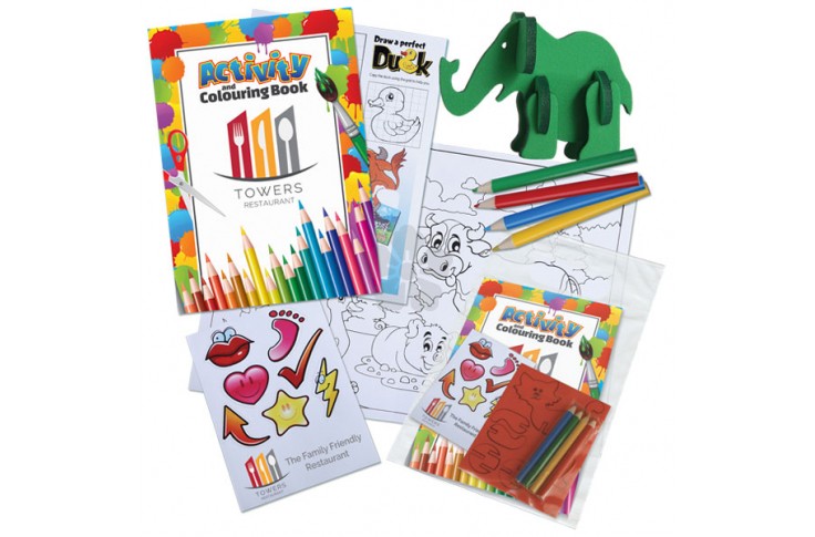 Promotional Children's Activity Pack, Personalised by MoJo Promotions