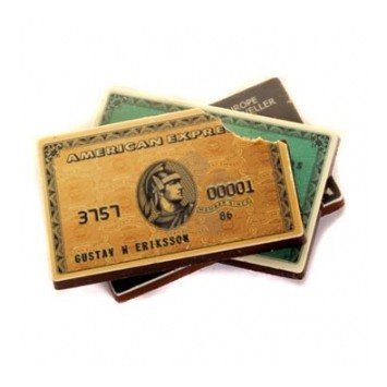 Promotional Chocolate Credit Card, Personalised by MoJo Promotions