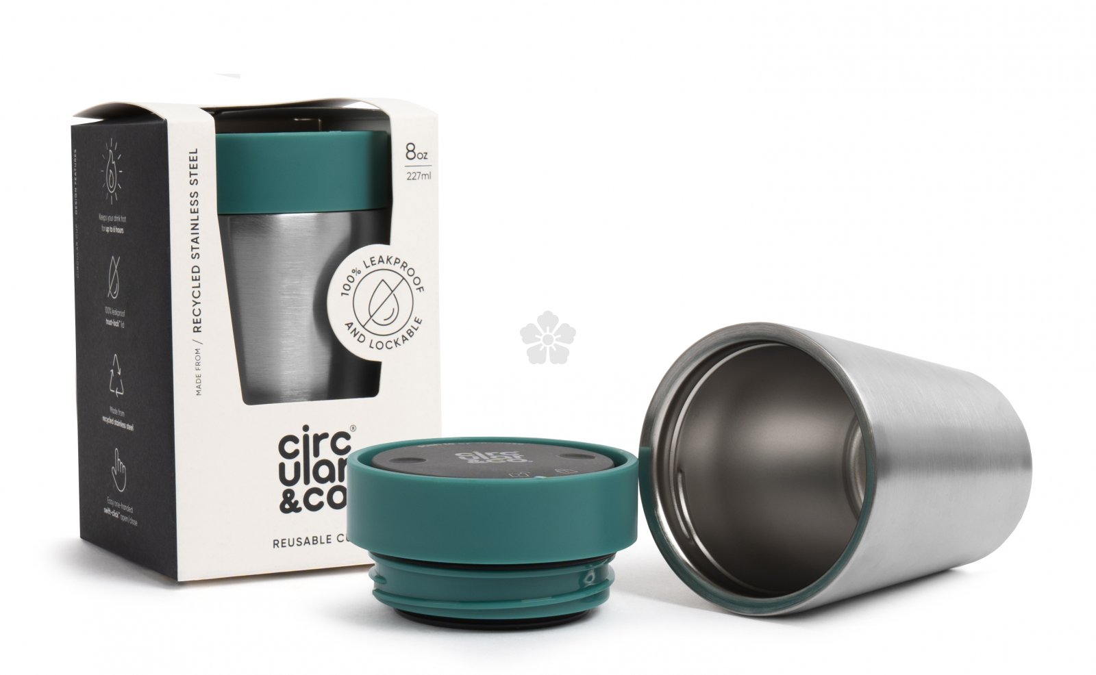 Promotional Circular & Co Recycled Stainless Steel Cup, Personalised by ...