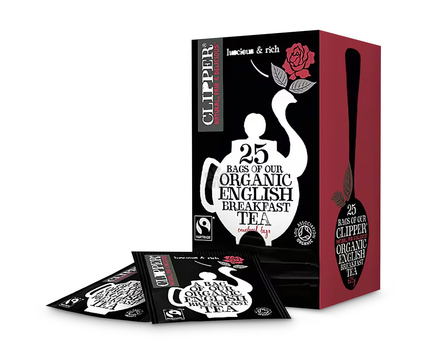 Promotional Clipper Fairtrade Everyday Tea Bag Sachets, Personalised by ...