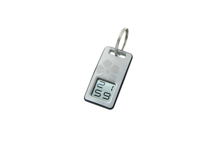 Promotional Clock Keyring, Personalised by MoJo Promotions