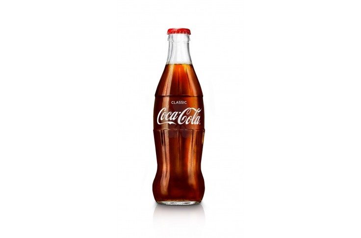 Promotional Coca-Cola - 250ml Glass Bottle, Personalised by MoJo Promotions