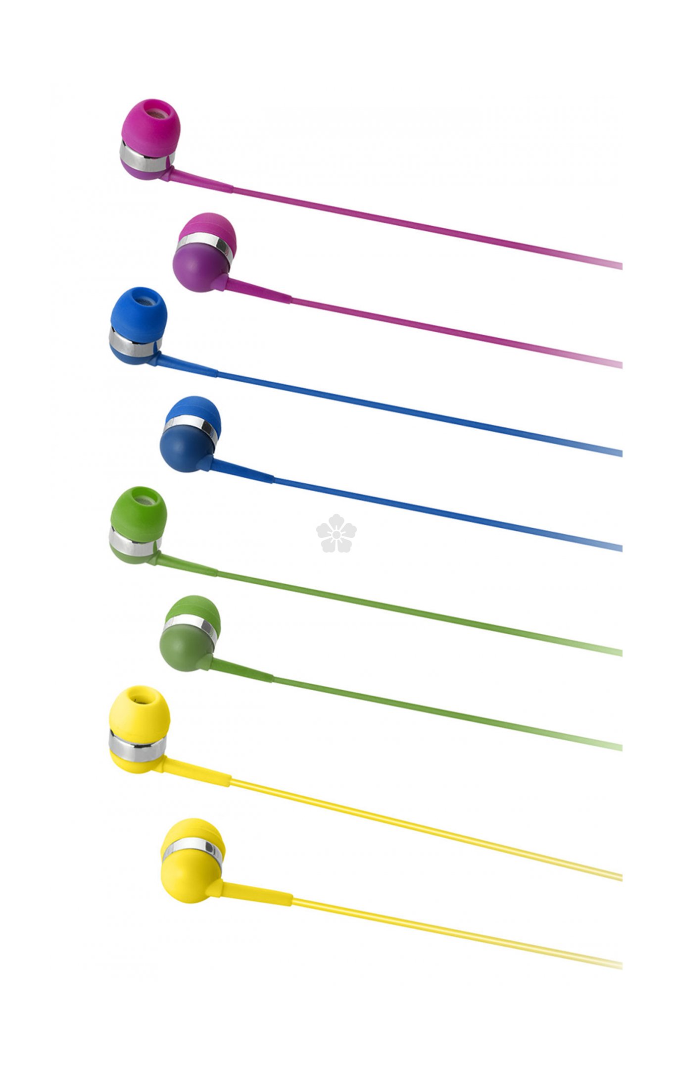 Promotional Coloured Ear Buds, Personalised by MoJo Promotions