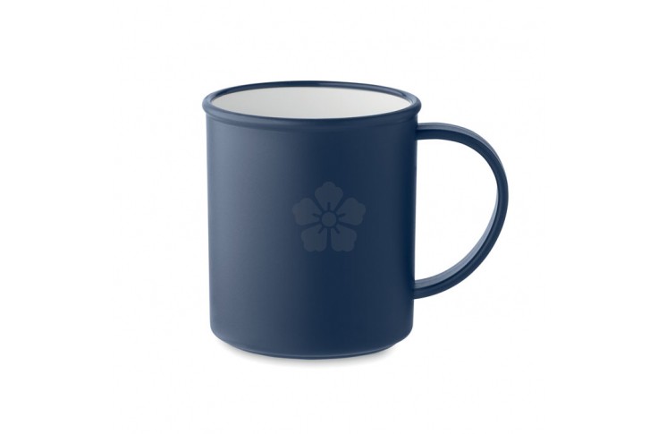 Promotional Contrast Recycled Polypropylene Mug, Personalised by MoJo ...