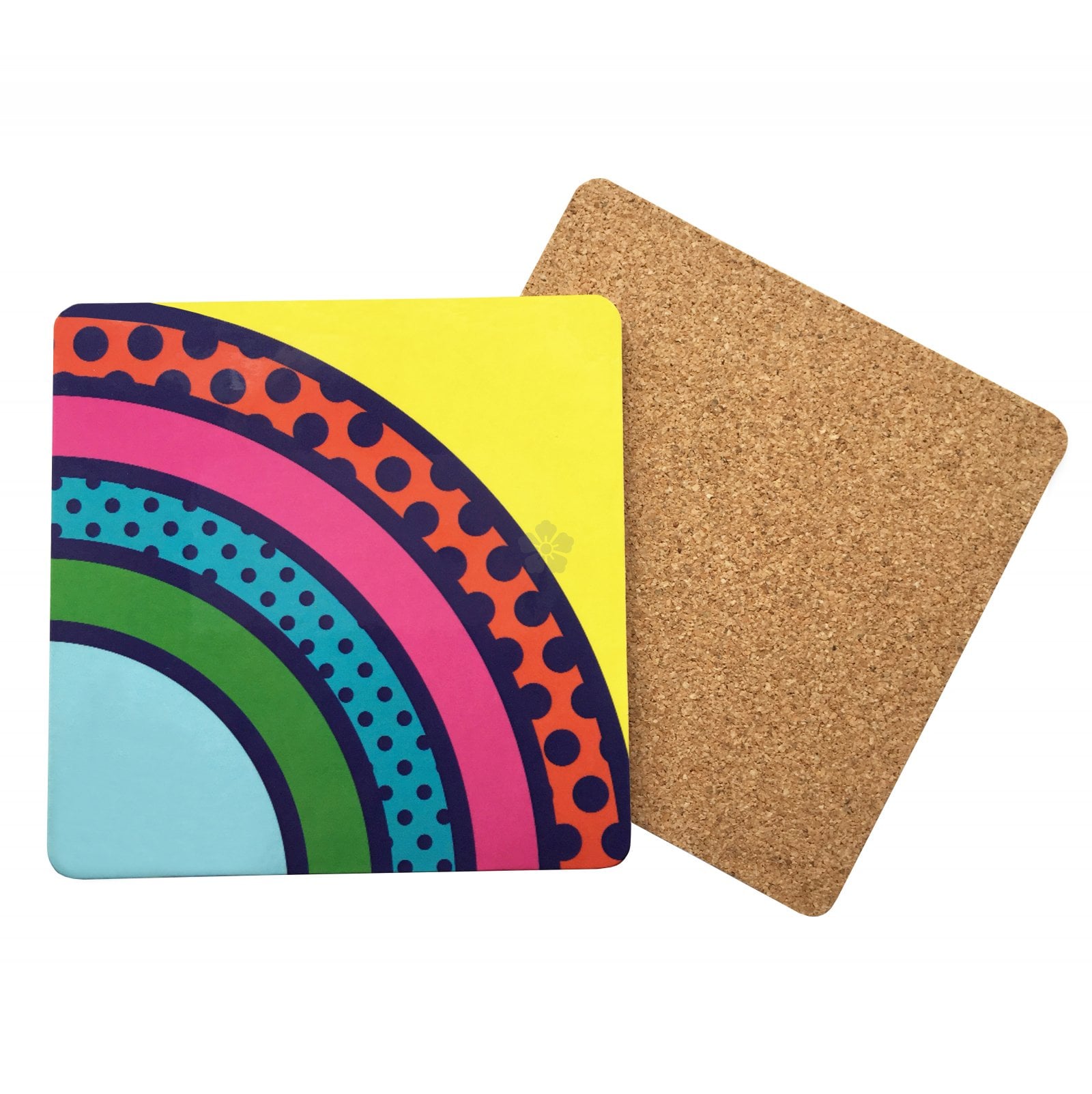 Promotional Cork Backed Coaster, Personalised by MoJo Promotions