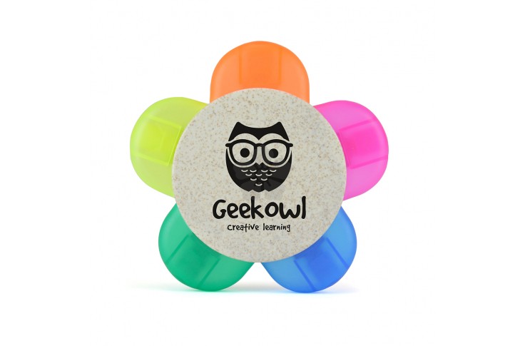 Promotional Flower Highlighter, Personalised by MoJo Promotions