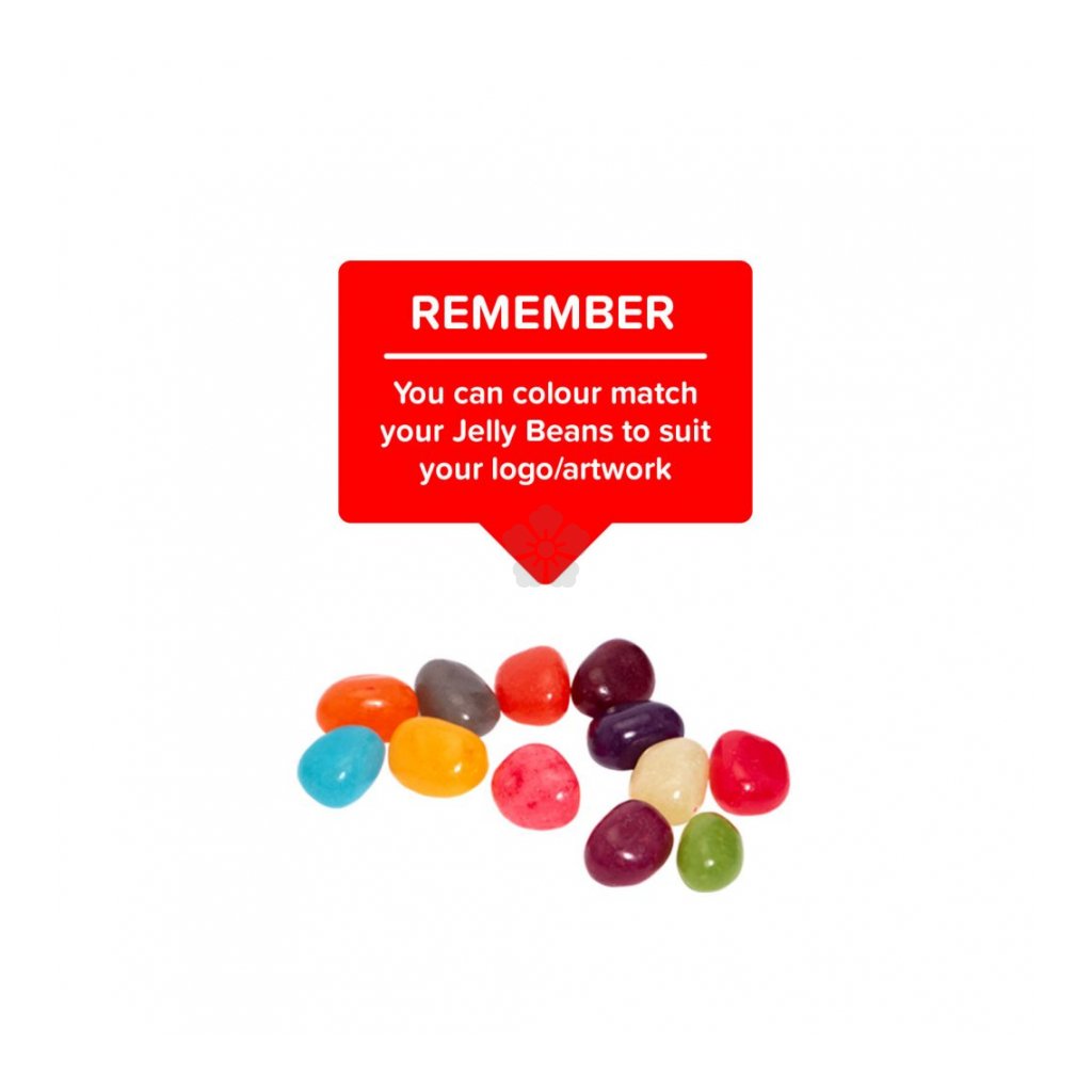 Promotional Eco Large Pouch Jelly Bean Factory Personalised By Mojo Promotions