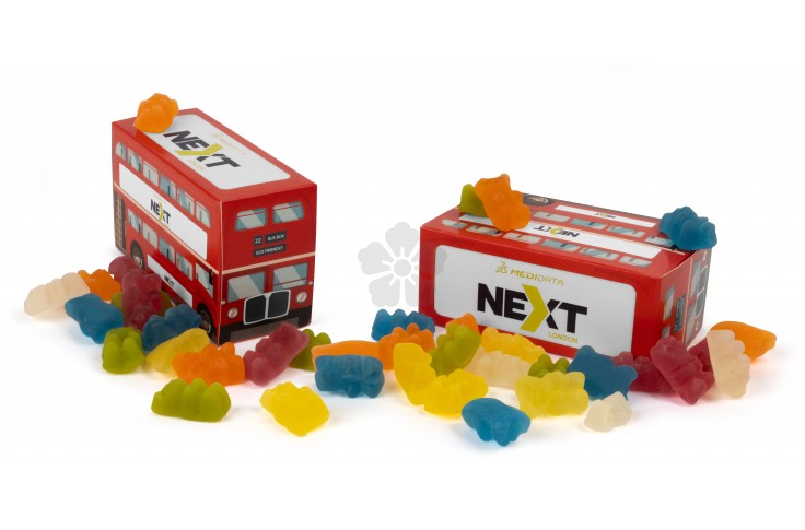 Promotional Eco London Bus Box, Personalised by MoJo Promotions