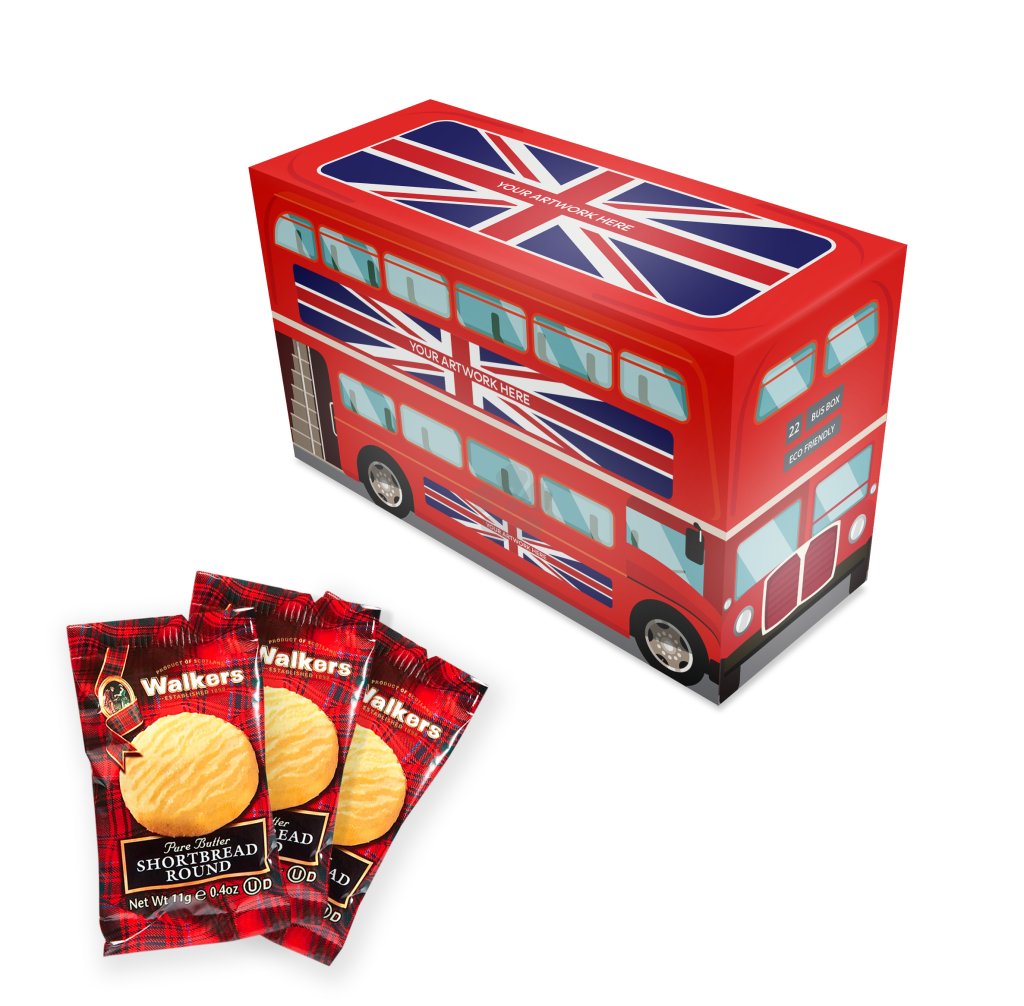 Promotional Eco London Bus Box, Personalised by MoJo Promotions