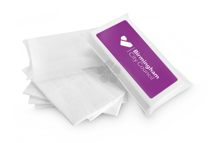 Promotional Eco Tissue Pack, Personalised by MoJo Promotions
