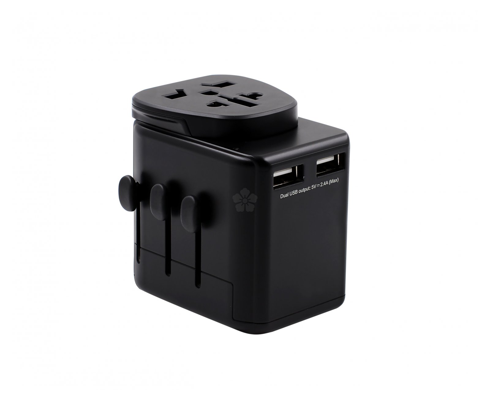 Promotional Explorer USB Travel Adaptor, Personalised by MoJo Promotions