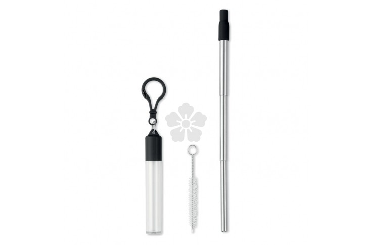 Promotional Extendable Reusable Straw, Personalised by MoJo Promotions