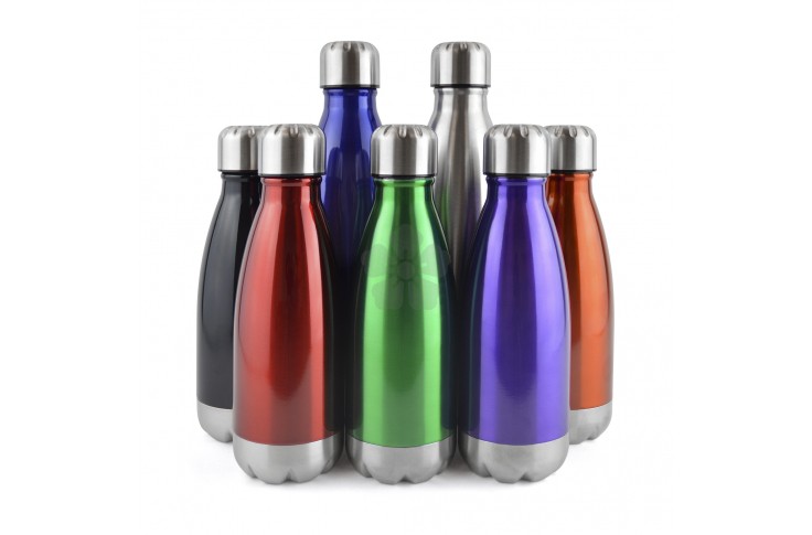 Promotional Fearn 500ml Metal Water Bottle, Personalised by MoJo Promotions