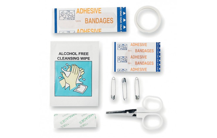 Promotional First Aid Tin, Personalised by MoJo Promotions