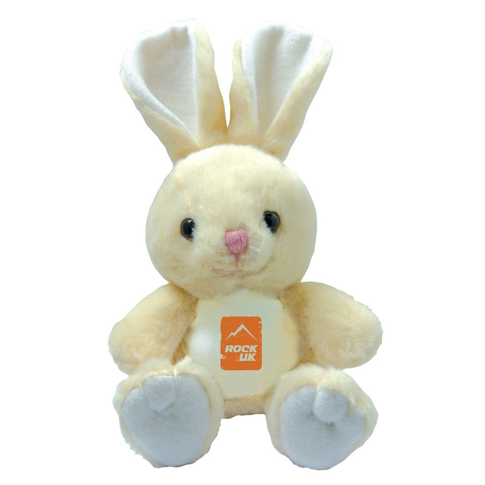 Promotional Plush Rabbit Soft Toy, Personalised by MoJo Promotions