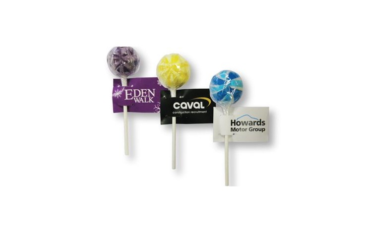 Promotional Flag Lollipop, Personalised by MoJo Promotions