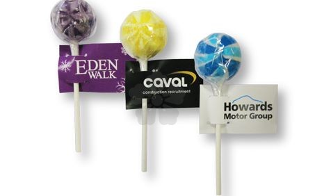 Promotional Flag Lollipop, Personalised by MoJo Promotions