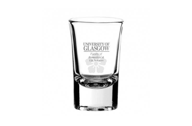 Promotional Flared Shot Glass, Personalised by MoJo Promotions