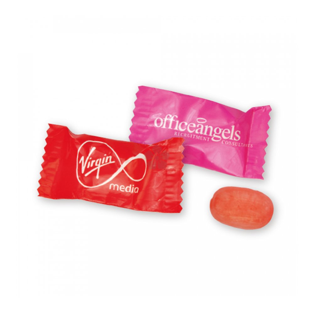 Promotional Flowpack Sweets, Personalised by MoJo Promotions