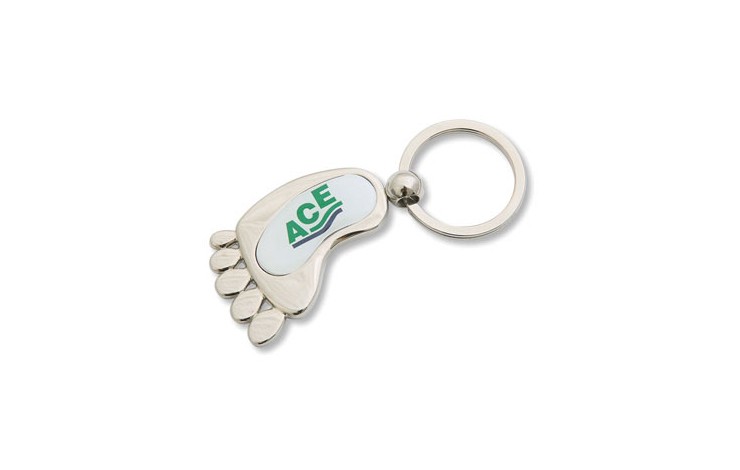 Promotional Foot Keyring, Personalised by MoJo Promotions