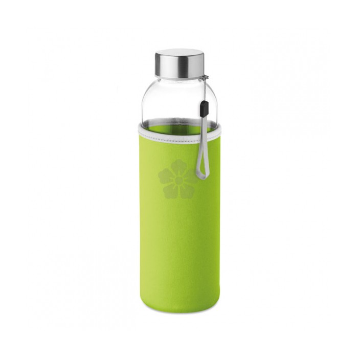 Promotional Foxton 500ml Reusable Glass Bottle, Personalised by MoJo ...
