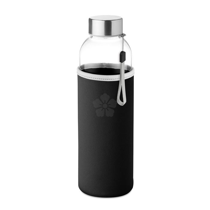 Promotional Foxton 500ml Reusable Glass Bottle, Personalised by MoJo ...