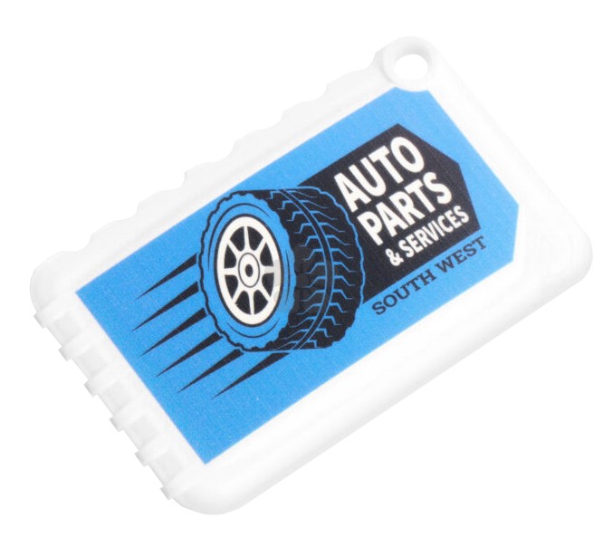 Promotional Full Colour Credit Card Ice Scraper, Personalised by MoJo ...
