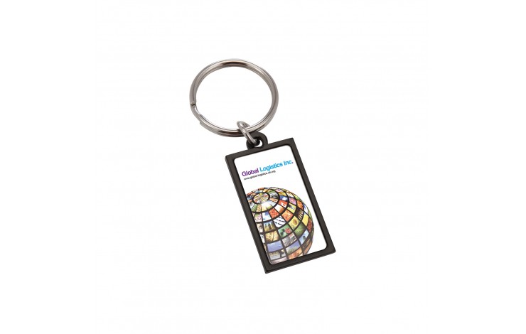 Promotional Full Colour Metal Keyring, Personalised by MoJo Promotions