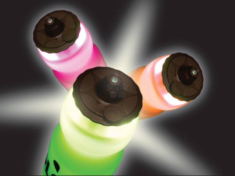 Promotional Glow Bottle, Personalised by MoJo Promotions