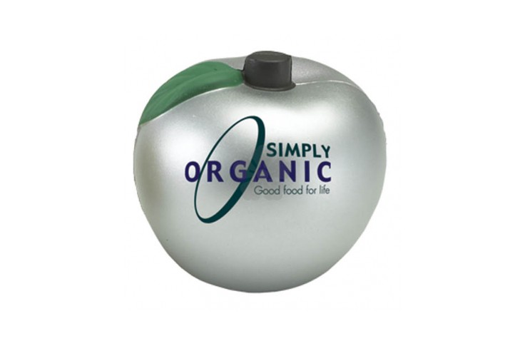 Promotional Apple Stress Item, Personalised by MoJo Promotions