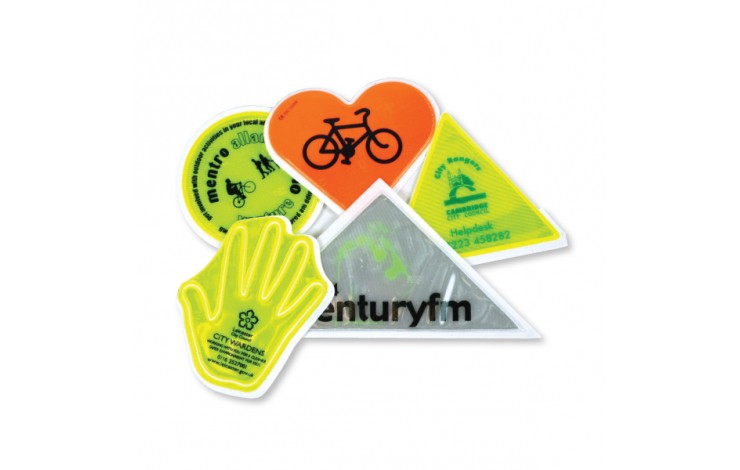 Promotional Hi Vis Road Safety Sticker, Personalised by MoJo Promotions