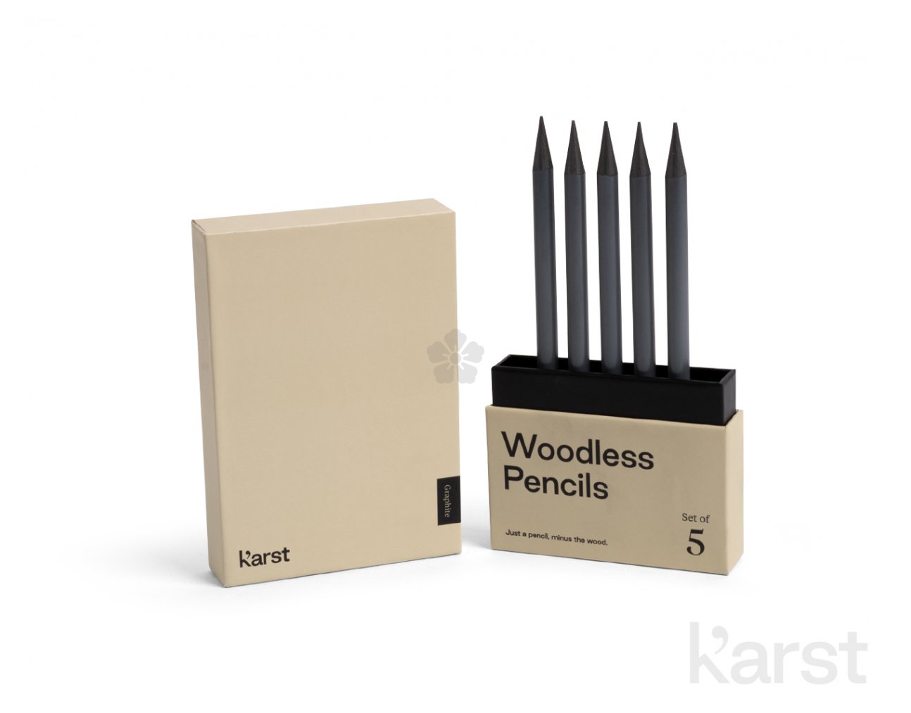 Promotional Karst Woodless 5 Pencil Pack, Personalised by MoJo Promotions
