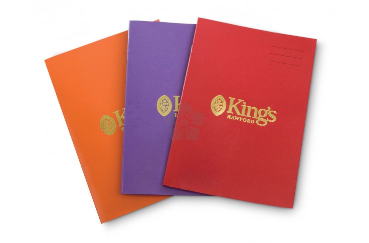 Promotional Laminated A4 Exercise Books, Personalised by MoJo Promotions
