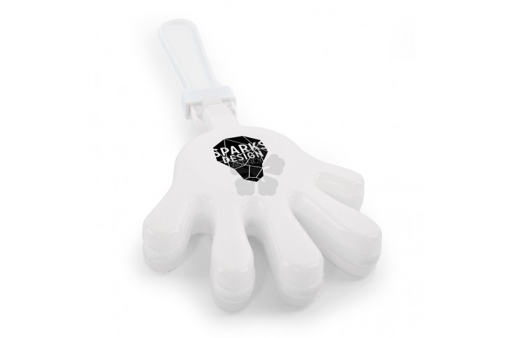 Promotional Large Hand Clapper, Personalised by MoJo Promotions