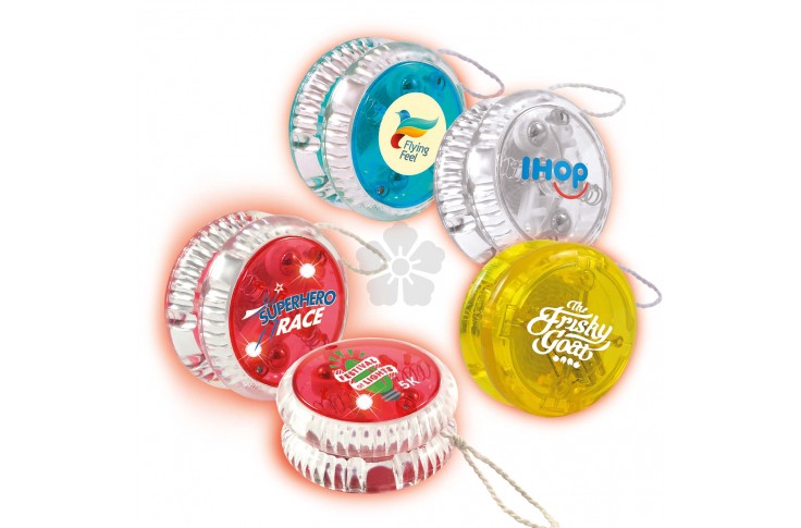Promotional Light Up Yo-Yo, Personalised by MoJo Promotions