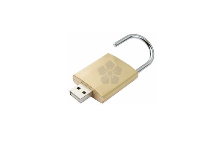 Promotional Lock USB, Personalised by MoJo Promotions