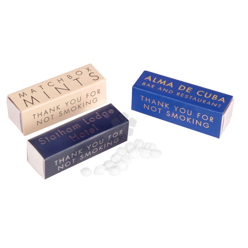 Promotional Match Box Mints, Personalised by MoJo Promotions