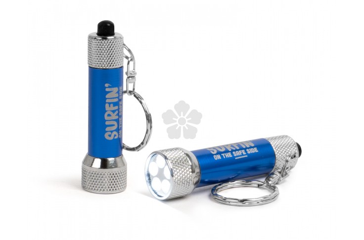 Promotional McQueen 3-LED Torch Keyring, Personalised by MoJo Promotions