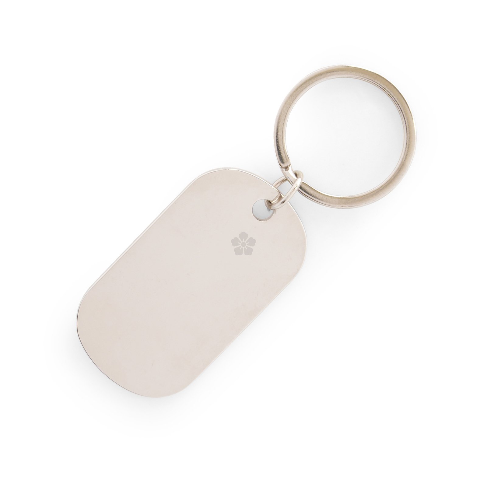 Promotional Metal Dog Tag Style Key-Ring, Personalised by MoJo Promotions